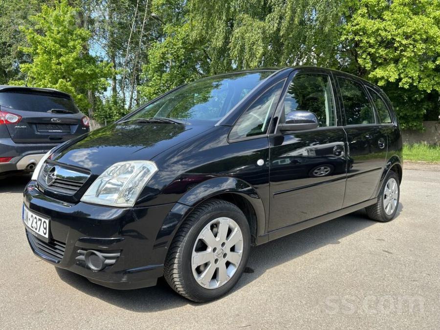 Melns Opel Meriva 2006 Limbaži, ar dzinēja tilpumu 1.60 L un nobraukumu 210 tūkst. km par 2650 €, foto 1 vietnē AUTOMOTO.COM.LV
