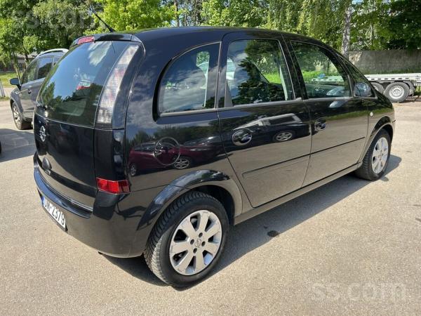 Melns Opel Meriva 2006 Limbaži, ar dzinēja tilpumu 1.60 L un nobraukumu 210 tūkst. km par 2650 €, foto 6 vietnē AUTOMOTO.COM.LV