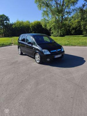 Black Opel Meriva 2007 in Kretinga, with an engine capacity of 1.70 L and mileage of 189 thousand km for 1450 €, photo  on AUTOMOTO.COM.LV