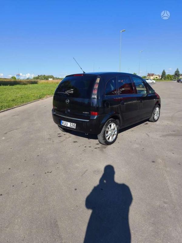 Melns Opel Meriva 2007 Kretinga, ar dzinēja tilpumu 1.70 L un nobraukumu 189 tūkst. km par 1450 €, foto 3 vietnē AUTOMOTO.COM.LV