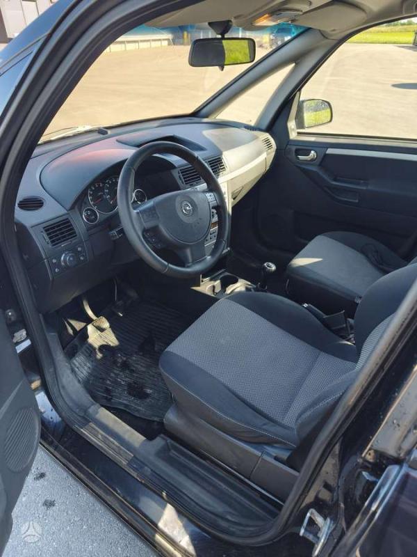 Melns Opel Meriva 2007 Kretinga, ar dzinēja tilpumu 1.70 L un nobraukumu 189 tūkst. km par 1450 €, foto 6 vietnē AUTOMOTO.COM.LV
