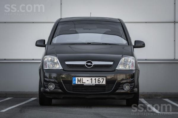 Black Opel Meriva 2007 in Riga, with an engine capacity of 1.70 L and mileage of 250 thousand km for 1350 €, photo 3 on AUTOMOTO.COM.LV