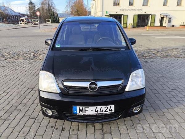 Melns Opel Meriva 2008 Jēkabpils, ar dzinēja tilpumu 1.60 L un nobraukumu 210 tūkst. km par 3400 €, foto 2 vietnē AUTOMOTO.COM.LV