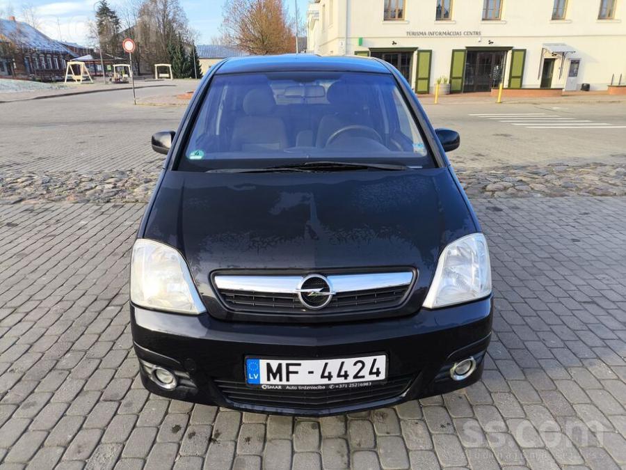 Melns Opel Meriva 2008 Jēkabpils, ar dzinēja tilpumu 1.60 L un nobraukumu 210 tūkst. km par 3400 €, foto 2 vietnē AUTOMOTO.COM.LV