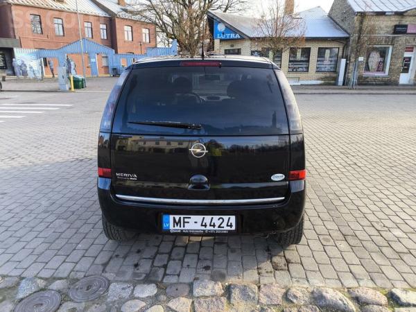 Melns Opel Meriva 2008 Jēkabpils, ar dzinēja tilpumu 1.60 L un nobraukumu 210 tūkst. km par 3400 €, foto 5 vietnē AUTOMOTO.COM.LV