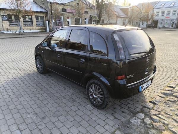 Melns Opel Meriva 2008 Jēkabpils, ar dzinēja tilpumu 1.60 L un nobraukumu 210 tūkst. km par 3400 €, foto 6 vietnē AUTOMOTO.COM.LV