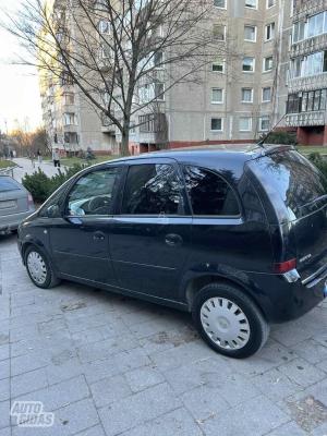 Black Opel Meriva 2008 in Vilnius, with an engine capacity of 1.70 L and mileage of 321 thousand km for 1000 €, photo 4 on AUTOMOTO.COM.LV