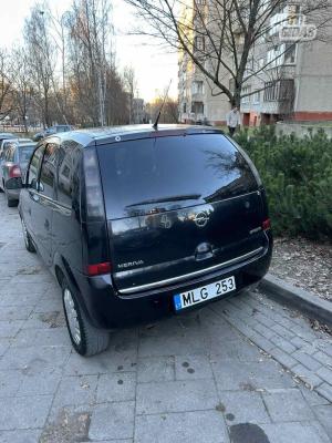 Black Opel Meriva 2008 in Vilnius, with an engine capacity of 1.70 L and mileage of 321 thousand km for 1000 €, photo 5 on AUTOMOTO.COM.LV