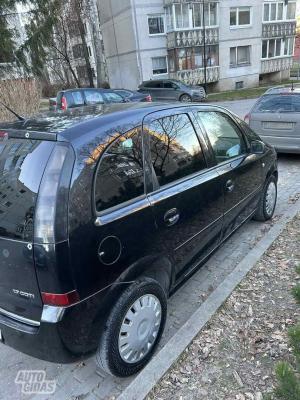 Black Opel Meriva 2008 in Vilnius, with an engine capacity of 1.70 L and mileage of 321 thousand km for 1000 €, photo 6 on AUTOMOTO.COM.LV