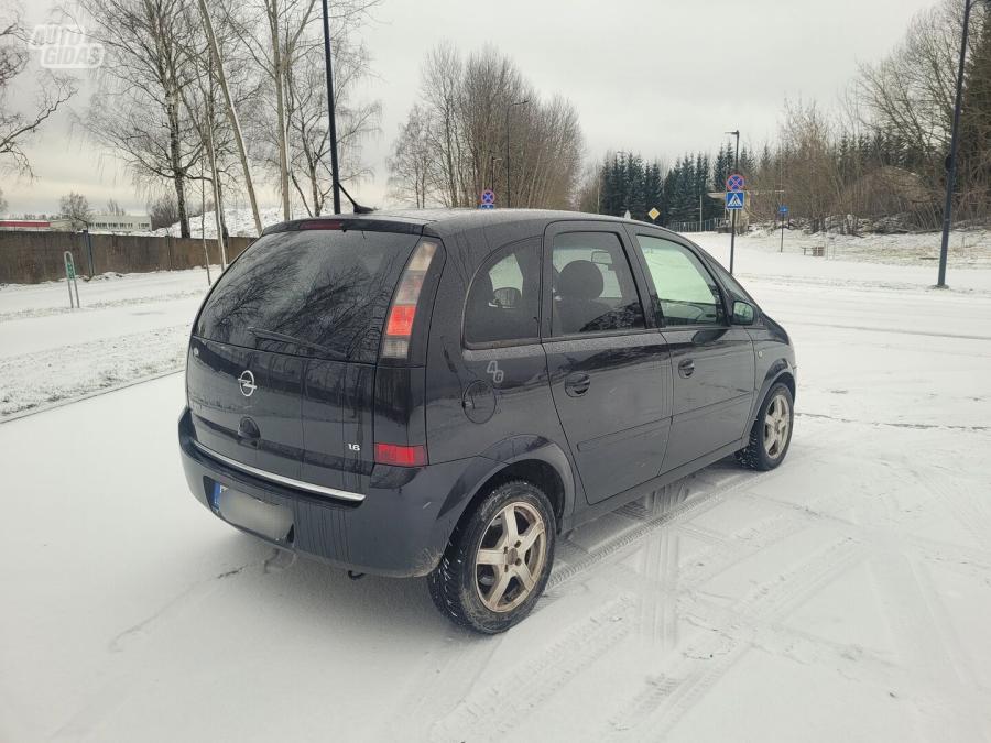 Melns Opel Meriva 2008 Viļņa, ar dzinēja tilpumu 1.60 L un nobraukumu 188 tūkst. km par 1680 €, foto 6 vietnē AUTOMOTO.COM.LV