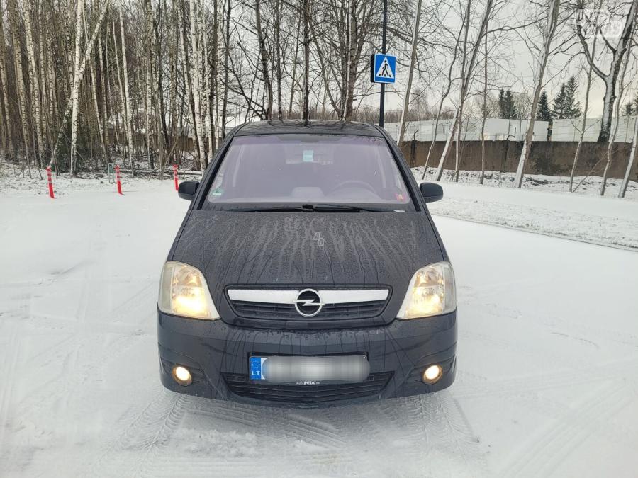 Melns Opel Meriva 2008 Viļņa, ar dzinēja tilpumu 1.60 L un nobraukumu 188 tūkst. km par 1580 €, foto 2 vietnē AUTOMOTO.COM.LV