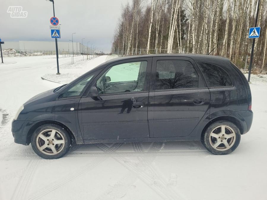 Melns Opel Meriva 2008 Viļņa, ar dzinēja tilpumu 1.60 L un nobraukumu 188 tūkst. km par 1580 €, foto 7 vietnē AUTOMOTO.COM.LV