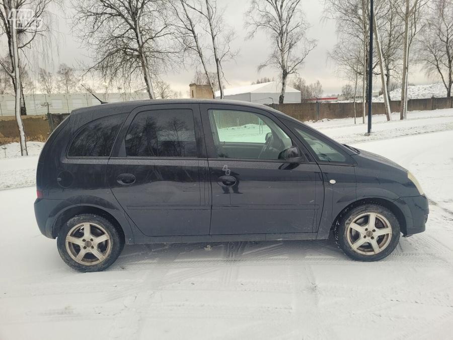 Melns Opel Meriva 2008 Viļņa, ar dzinēja tilpumu 1.60 L un nobraukumu 188 tūkst. km par 1580 €, foto 8 vietnē AUTOMOTO.COM.LV