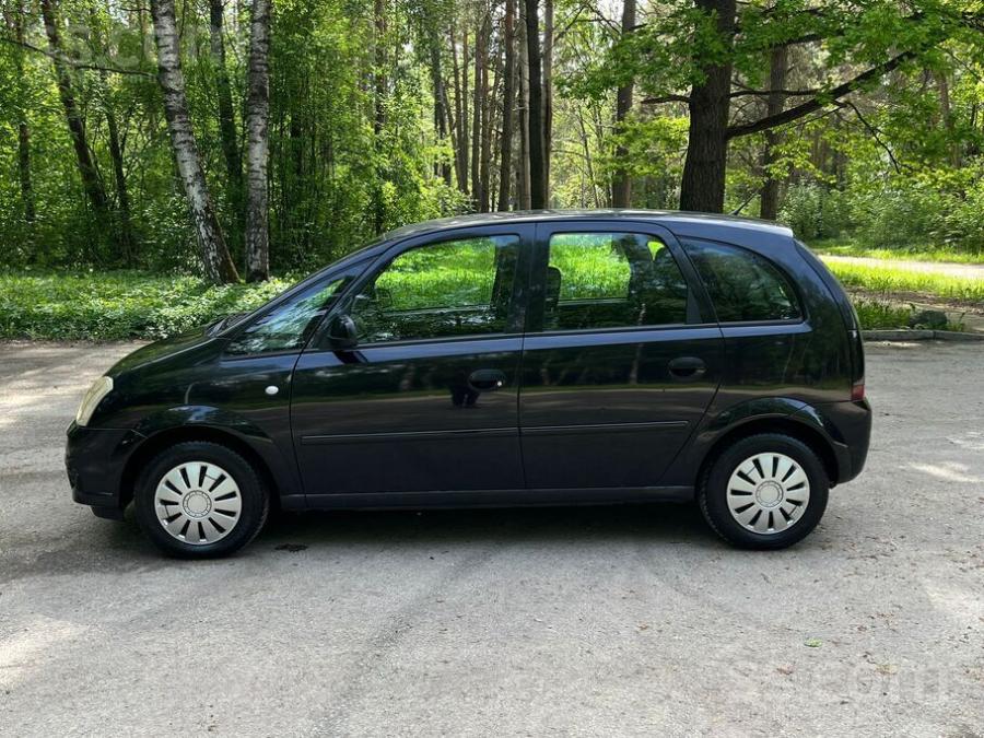 Black Opel Meriva 2008 in Riga, with an engine capacity of 1.40 L and mileage of 0 thousand km for 2250 €, photo 3 on AUTOMOTO.COM.LV