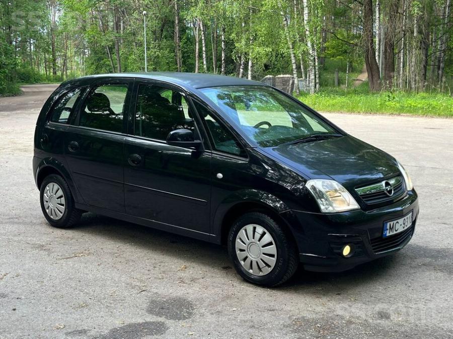 Black Opel Meriva 2008 in Riga, with an engine capacity of 1.40 L and mileage of 0 thousand km for 2250 €, photo 8 on AUTOMOTO.COM.LV
