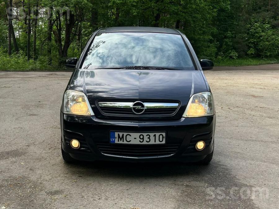 Black Opel Meriva 2008 in Riga, with an engine capacity of 1.40 L and mileage of 0 thousand km for 2250 €, photo 9 on AUTOMOTO.COM.LV