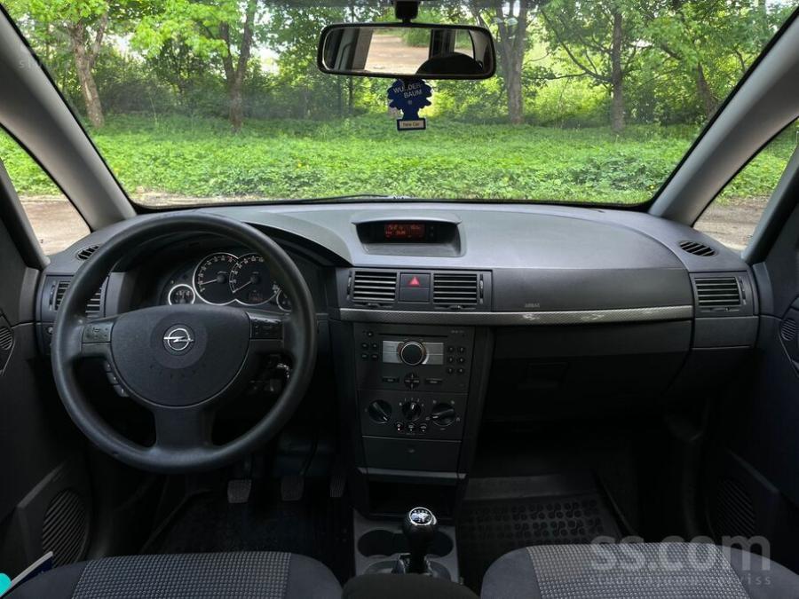 Black Opel Meriva 2008 in Riga, with an engine capacity of 1.40 L and mileage of 0 thousand km for 2250 €, photo 11 on AUTOMOTO.COM.LV