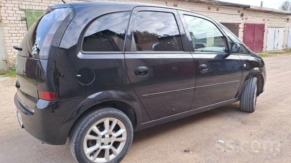 Black Opel Meriva 2009 in Daugavpils, with an engine capacity of 1.60 L and mileage of 179 thousand km for 1500 €, photo 5 on AUTOMOTO.COM.LV