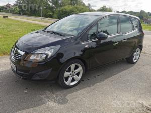 Black Opel Meriva 2010 in Liepaja, with an engine capacity of 1.70 L and mileage of 229 thousand km for 4600 €, photo 8 on AUTOMOTO.COM.LV