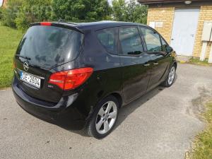 Black Opel Meriva 2010 in Liepaja, with an engine capacity of 1.70 L and mileage of 229 thousand km for 4600 €, photo 10 on AUTOMOTO.COM.LV