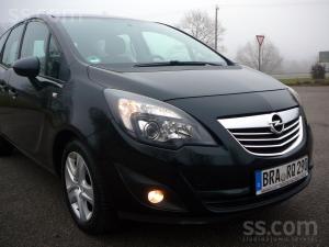 Black Opel Meriva 2010 in Cesis, with an engine capacity of 1.40 L and mileage of 0 thousand km for 4990 €, photo  on AUTOMOTO.COM.LV
