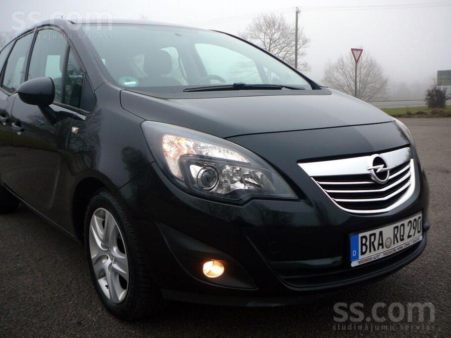 Melns Opel Meriva 2010 Cēsis, ar dzinēja tilpumu 1.40 L un nobraukumu 0 tūkst. km par 4990 €, foto 1 vietnē AUTOMOTO.COM.LV
