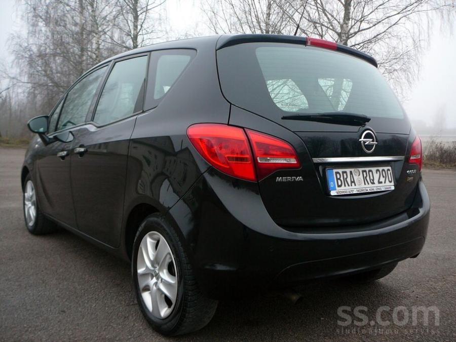 Melns Opel Meriva 2010 Cēsis, ar dzinēja tilpumu 1.40 L un nobraukumu 0 tūkst. km par 4990 €, foto 5 vietnē AUTOMOTO.COM.LV