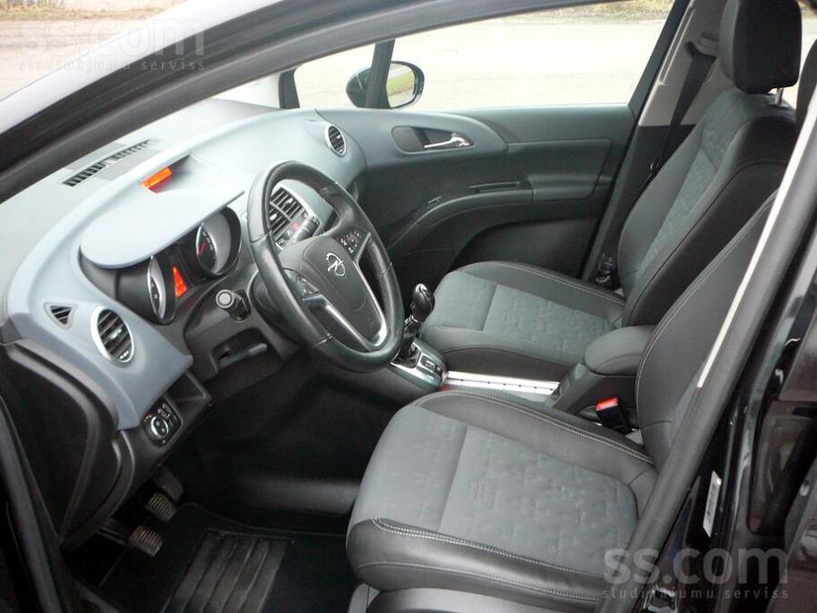 Melns Opel Meriva 2010 Cēsis, ar dzinēja tilpumu 1.40 L un nobraukumu 0 tūkst. km par 4990 €, foto 12 vietnē AUTOMOTO.COM.LV