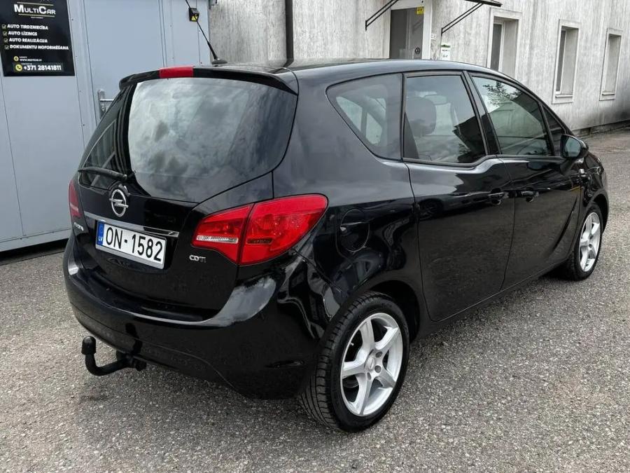 Melns Opel Meriva 2010 Daugavpils, ar dzinēja tilpumu 1.70 L un nobraukumu 195 tūkst. km par 3850 €, foto 7 vietnē AUTOMOTO.COM.LV