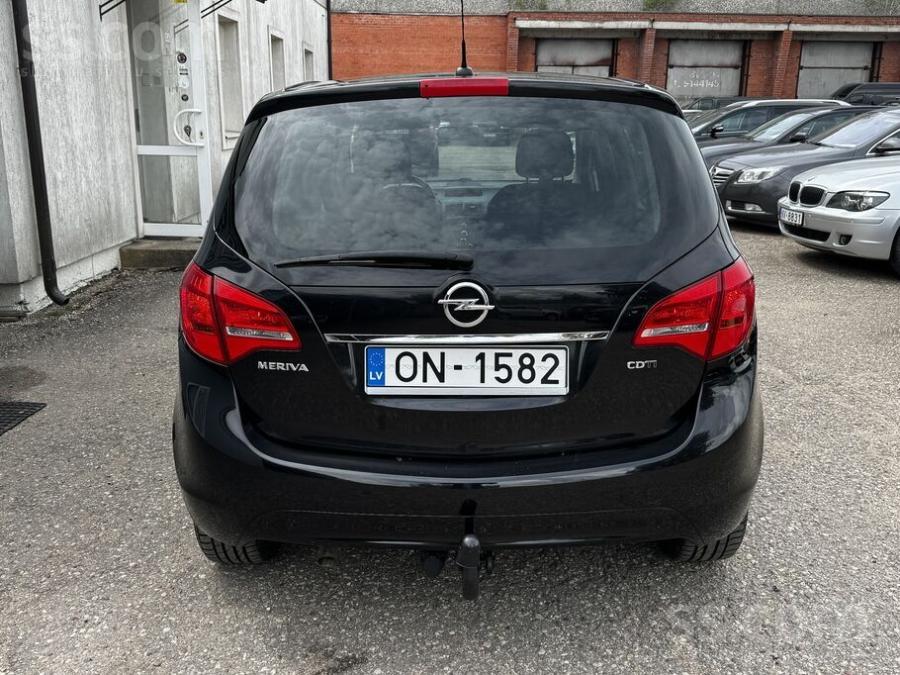 Melns Opel Meriva 2010 Daugavpils, ar dzinēja tilpumu 1.70 L un nobraukumu 0 tūkst. km par 3850 €, foto 6 vietnē AUTOMOTO.COM.LV