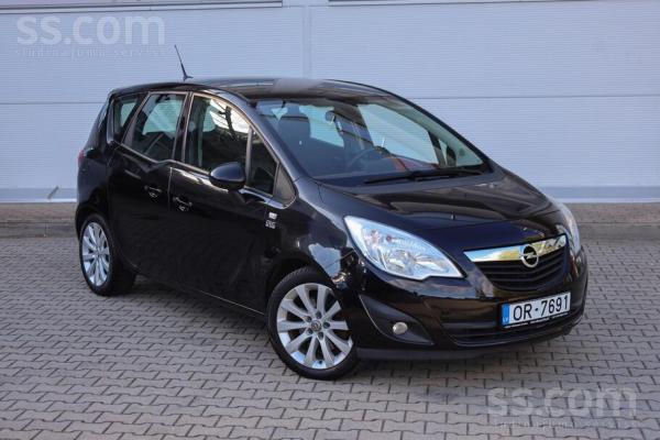 Opel Meriva 2010 Rīga vietnē Melns Opel Meriva 2010 Rīga, ar dzinēja tilpumu 1.40 L un nobraukumu 125 tūkst. km par 3595 €, foto 5 vietnē AUTOMOTO.COM.LV