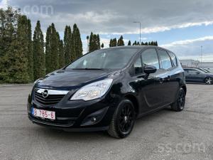 Black Opel Meriva 2011 in Liepaja, with an engine capacity of 1.40 L and mileage of 177 thousand km for 4600 €, photo  on AUTOMOTO.COM.LV