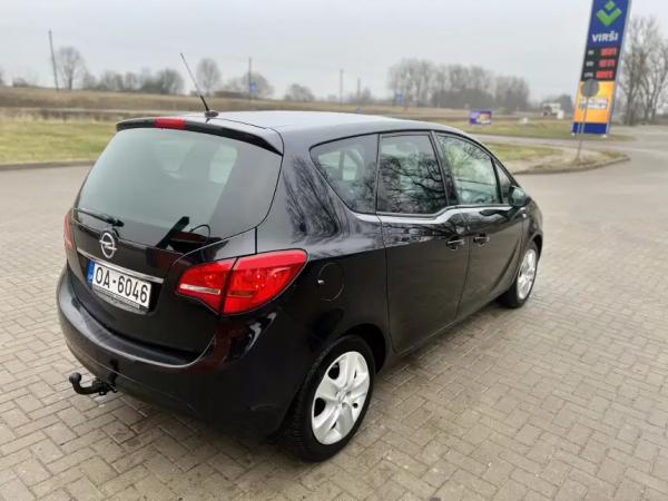 Melns Opel Meriva 2011 Jēkabpils, ar dzinēja tilpumu 1.40 L un nobraukumu 214 tūkst. km par 3300 €, foto 6 vietnē AUTOMOTO.COM.LV