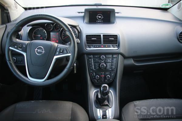 Black Opel Meriva 2011 in Tukums, with an engine capacity of 1.70 L and mileage of 266 thousand km for 4686 €, photo 9 on AUTOMOTO.COM.LV