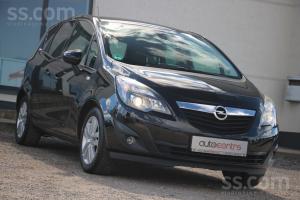Black Opel Meriva 2011 in Tukums, with an engine capacity of 1.70 L and mileage of 266 thousand km for 4686 €, photo 32 on AUTOMOTO.COM.LV