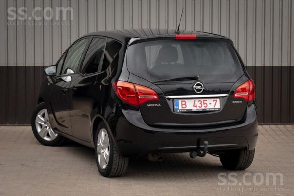 Melns Opel Meriva 2011 Talsi, ar dzinēja tilpumu 1.40 L un nobraukumu 132 tūkst. km par 5490 €, foto 4 vietnē AUTOMOTO.COM.LV