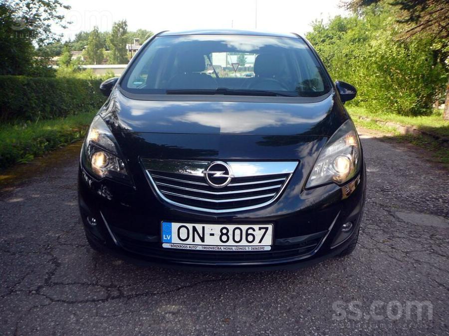 Melns Opel Meriva 2011 Cēsis, ar dzinēja tilpumu 1.40 L un nobraukumu 194 tūkst. km par 4450 €, foto 6 vietnē AUTOMOTO.COM.LV