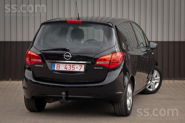 Melns Opel Meriva 2011 Tukums, ar dzinēja tilpumu 1.40 L un nobraukumu 132 tūkst. km par 5490 €, foto 7 vietnē AUTOMOTO.COM.LV