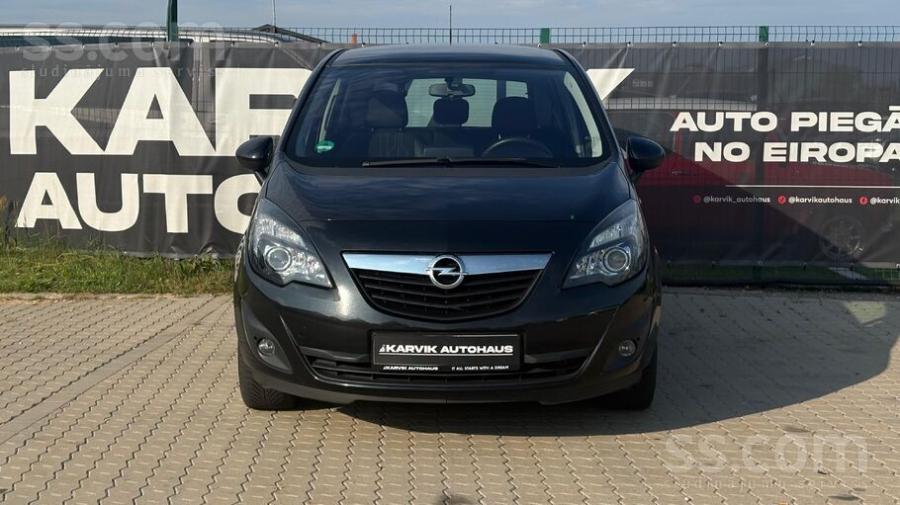Melns Opel Meriva 2012 Liepāja, ar dzinēja tilpumu 1.40 L un nobraukumu 163 tūkst. km par 4450 €, foto 1 vietnē AUTOMOTO.COM.LV