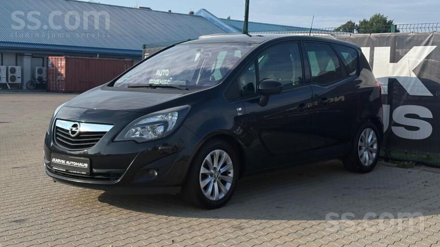 Melns Opel Meriva 2012 Liepāja, ar dzinēja tilpumu 1.40 L un nobraukumu 163 tūkst. km par 4450 €, foto 9 vietnē AUTOMOTO.COM.LV