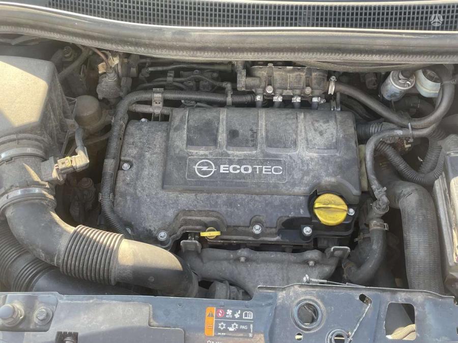 Black Opel Meriva 2013 in Panevezys, with an engine capacity of 1.36 L and mileage of 355 thousand km for 1750 €, photo 13 on AUTOMOTO.COM.LV