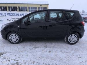 Black Opel Meriva 2014 in Joniskis, with an engine capacity of 1.40 L and mileage of 47 thousand km for 5350 €, photo 3 on AUTOMOTO.COM.LV