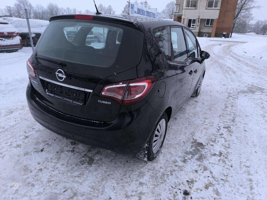 Black Opel Meriva 2014 in Joniskis, with an engine capacity of 1.40 L and mileage of 47 thousand km for 5350 €, photo 6 on AUTOMOTO.COM.LV