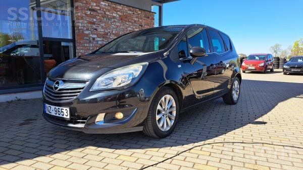 Black Opel Meriva 2015 in Talsi, with an engine capacity of 1.60 L and mileage of 211 thousand km for 6200 €, photo 1 on AUTOMOTO.COM.LV