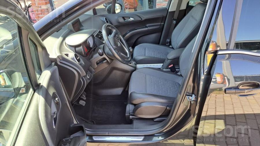 Melns Opel Meriva 2015 Talsi, ar dzinēja tilpumu 1.60 L un nobraukumu 211 tūkst. km par 6200 €, foto 4 vietnē AUTOMOTO.COM.LV