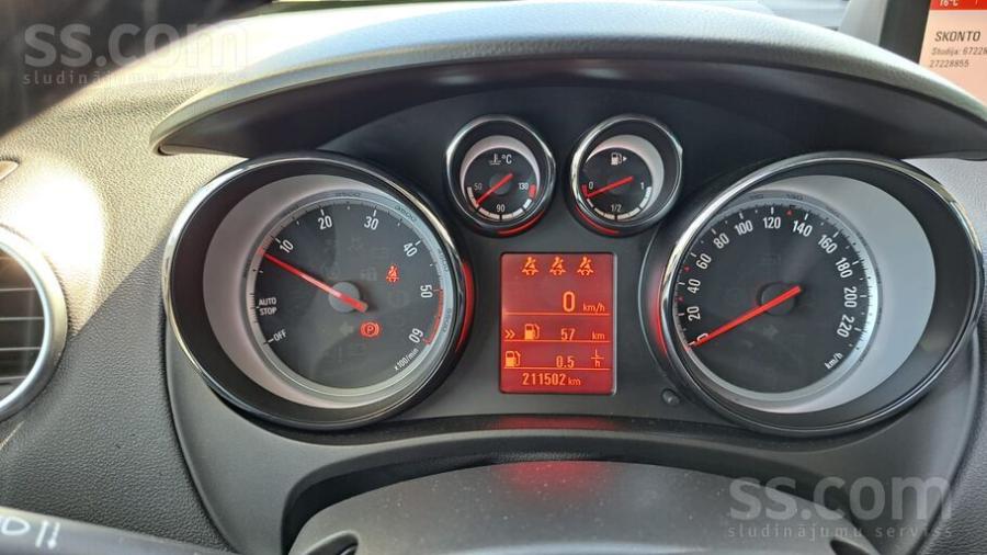 Melns Opel Meriva 2015 Talsi, ar dzinēja tilpumu 1.60 L un nobraukumu 211 tūkst. km par 6200 €, foto 8 vietnē AUTOMOTO.COM.LV