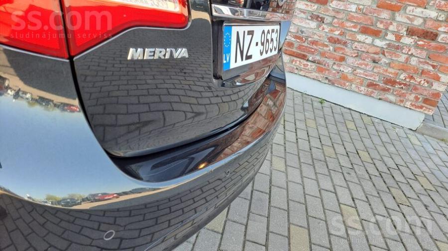 Melns Opel Meriva 2015 Talsi, ar dzinēja tilpumu 1.60 L un nobraukumu 211 tūkst. km par 6200 €, foto 15 vietnē AUTOMOTO.COM.LV
