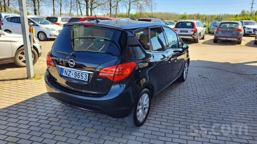 Melns Opel Meriva 2015 Talsi, ar dzinēja tilpumu 1.60 L un nobraukumu 211 tūkst. km par 6200 €, foto 18 vietnē AUTOMOTO.COM.LV