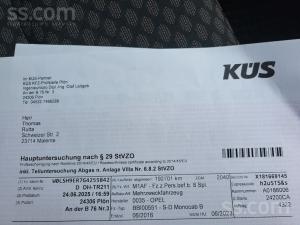 Черный Опель Мерива 2016 в Елгава, объемом двигателя 1.60 л и пробегом 194 тыс. км за 5990 €, фото 30 на AUTOMOTO.COM.LV