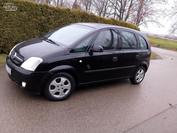 Melns Opel Meriva 2004 Viļņa, ar dzinēja tilpumu 1.60 L un nobraukumu 240 tūkst. km par 850 €, foto 1 vietnē AUTOMOTO.COM.LV